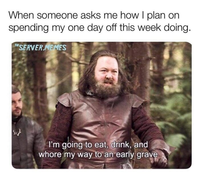 40+ Funny Server Memes For Any Restaurant Worker Who Has Ever Cried In ...