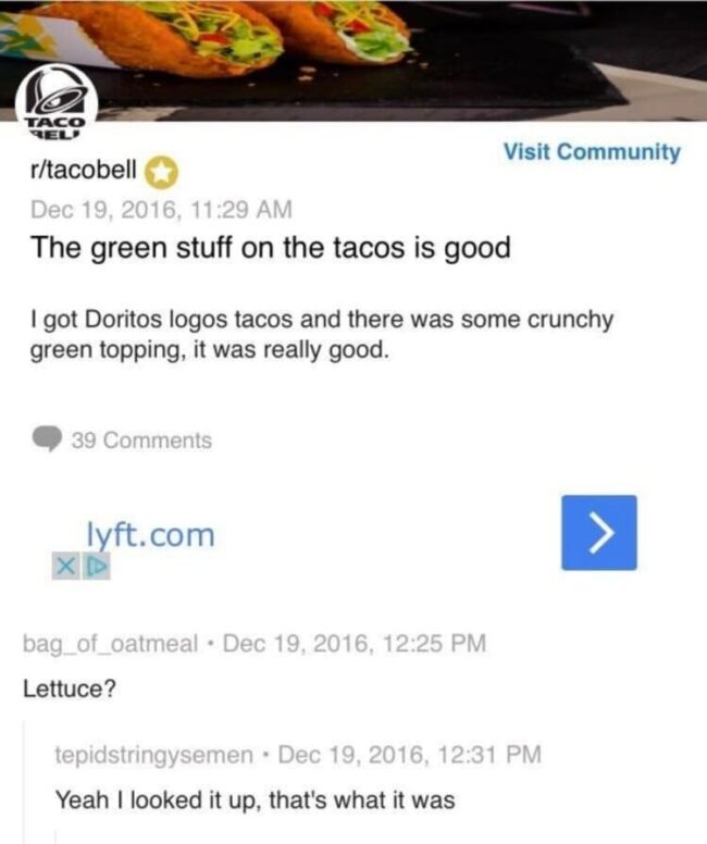 35 Funny Taco Bell Memes That'll Make You Not Only Live, But Laugh Más