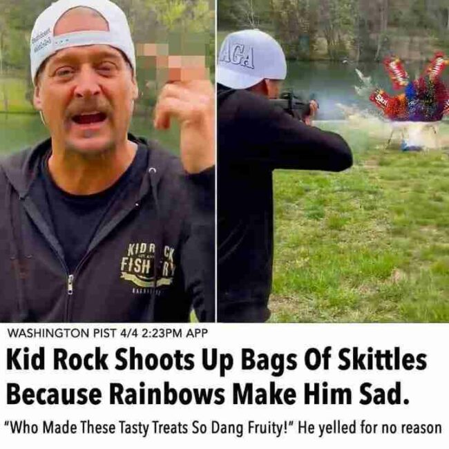 Kid Rock's Meltdown Over Bud Light Rainbow Cans Has Led To Some ...