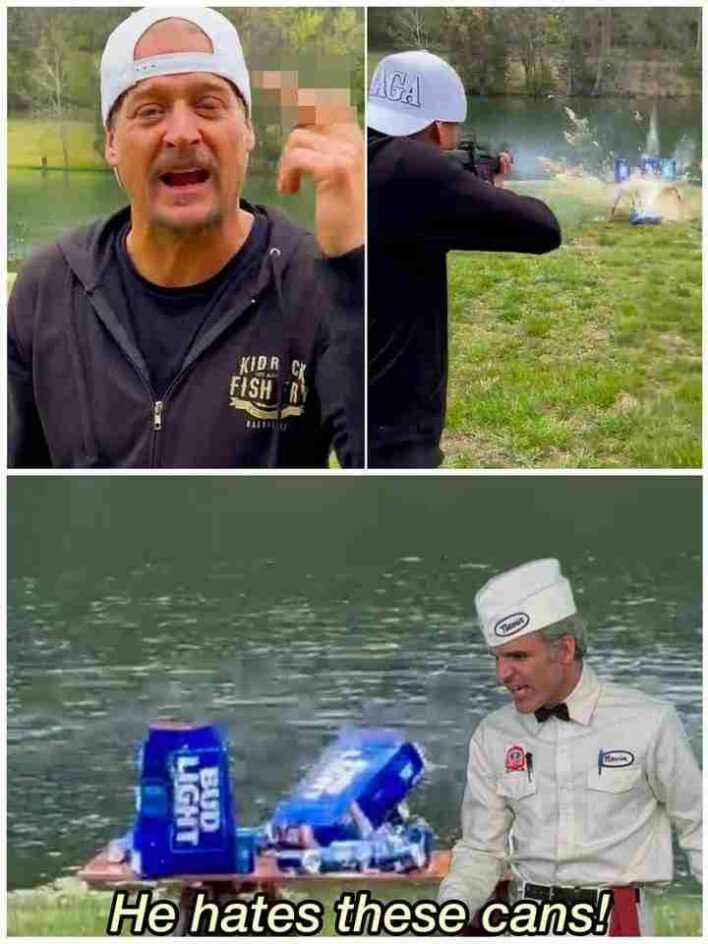 Kid Rock's Meltdown Over Bud Light Rainbow Cans Has Led To Some ...