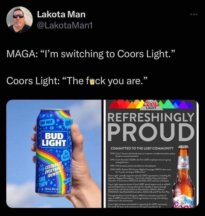 Kid Rock's Meltdown Over Bud Light Rainbow Cans Has Led To Some ...