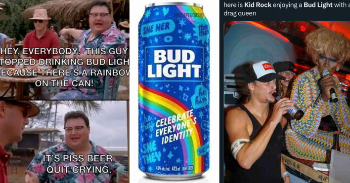 Kid Rock's Meltdown Over Bud Light Rainbow Cans Has Led To Some ...