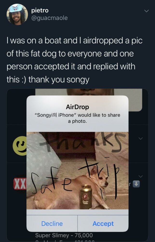 35 Times People Got Hilariously Trolled By AirDrops From Strangers