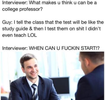 45 Funny Job Interview Memes For People Whose Biggest Weakness Is ...