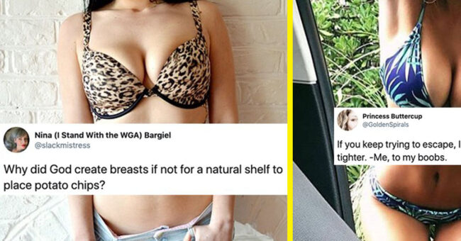 30 Relatable Memes About Boobs And Wearing A Bra That'll Make You Laugh Whether You've Got Boobs ...