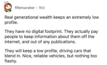 25 People Share The Subtle Signs Of Wealth Most People Don't Think About