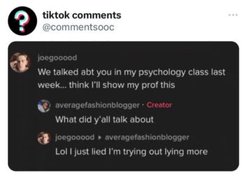 30 Funny And Totally Unhinged TikTok Comments Shared By This Twitter Page