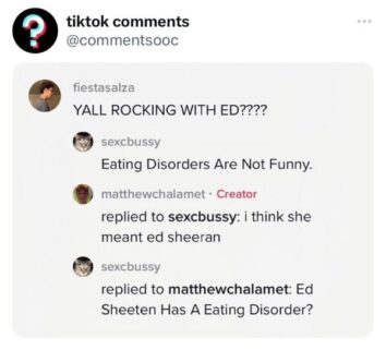 30 Funny And Totally Unhinged TikTok Comments Shared By This Twitter Page