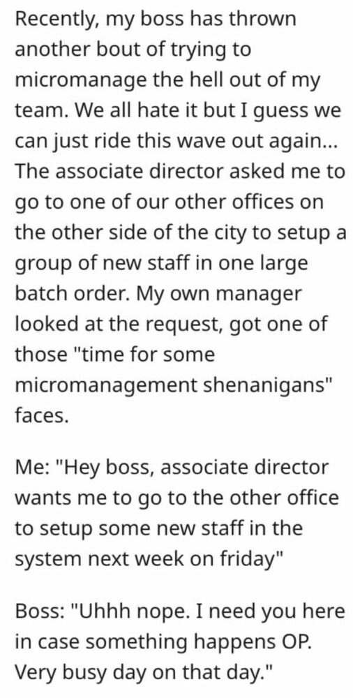 Boss Assumes Worker's Task Will Take No Time, But Ends Up Taking 3 Days ...