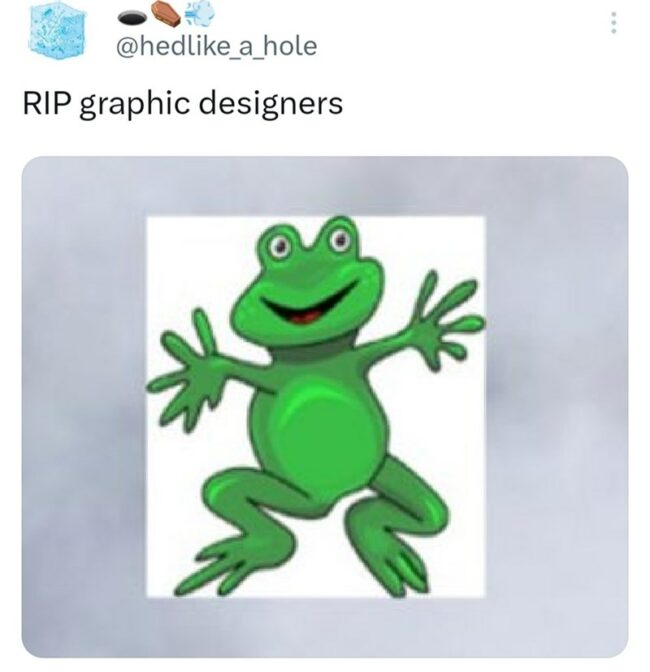 "RIP Graphic Designers" Meme Roasts Awful Logos Being Created By AI ...