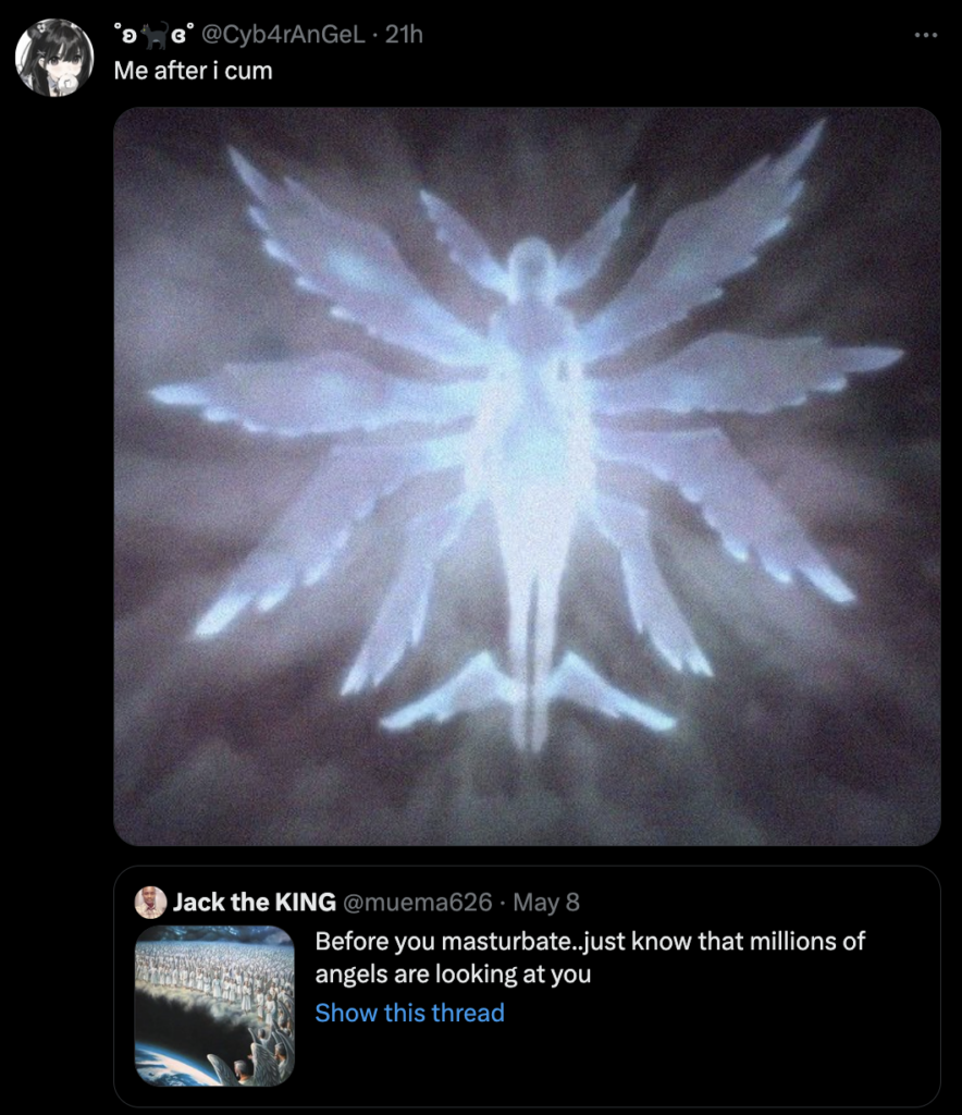 Religious Tweet About Angels 'Watching' Us Misses Its Intended Audience ...