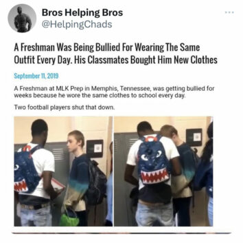 25 Wholesome Examples Of Bros Helping Bros