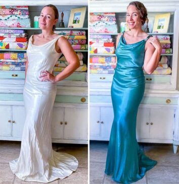 Thrift Store Fashionista Turns Old Clothes Into Stunning Dresses (20 Pics)