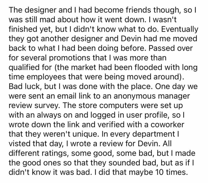 Savvy Employee Gets Pro Revenge On Micromanager By Forcing Them To Resign