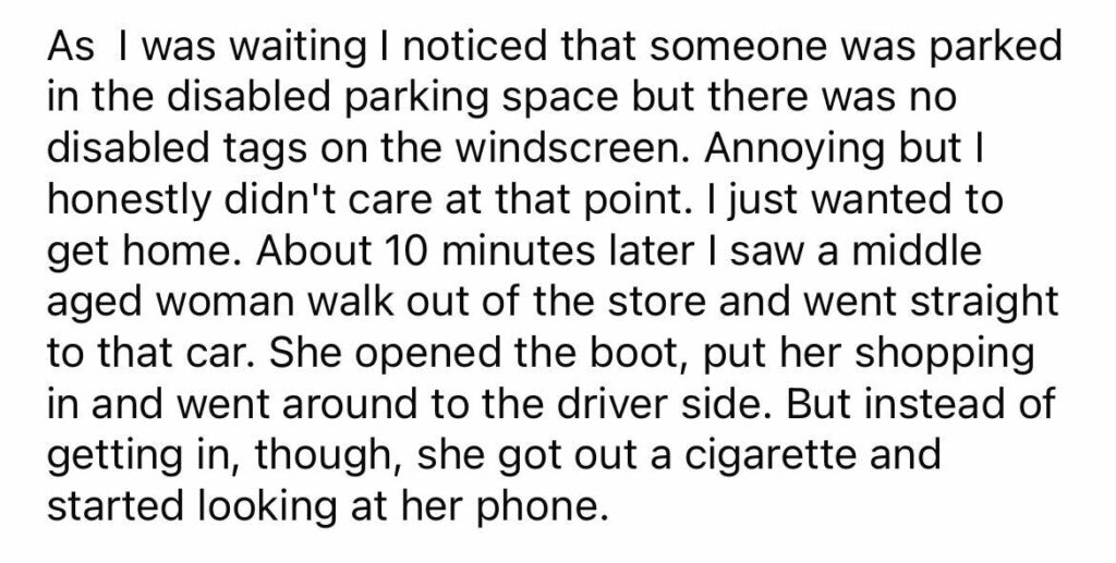 Entitled Karen Won T Move Her Car From Handicap Spot Then Looses It