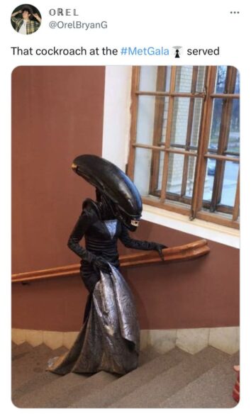 Cockroach Walking Red Carpet At Met Gala Takes Center Stage As Latest ...