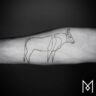 Artist Creates Mesmerizing Tattoos By Using Just One Continuous Line ...