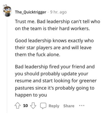 Productive Yet Quiet Programmer Fired For "Underperformance" Despite ...