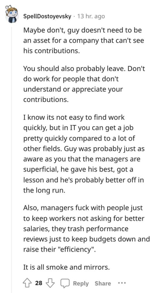 Productive Yet Quiet Programmer Fired For "Underperformance" Despite ...