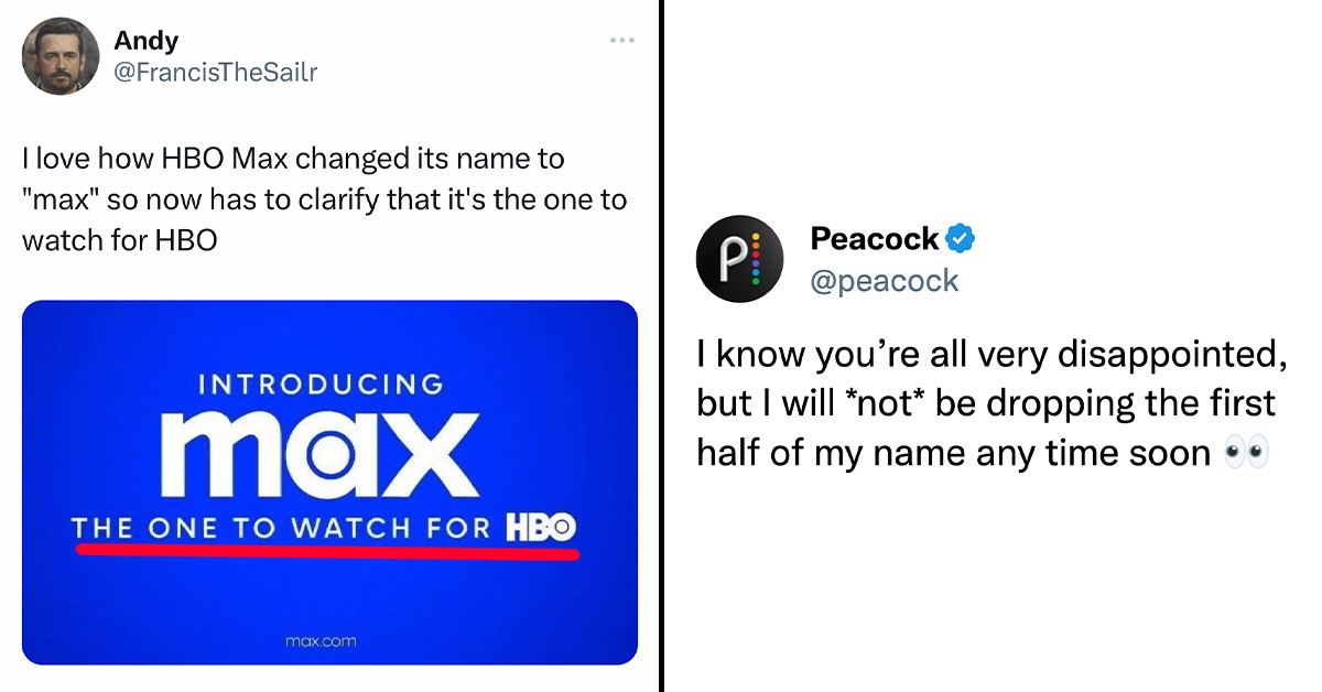 30 Funniest Memes Tweets About HBOMax Changing Its Name To Just Max 