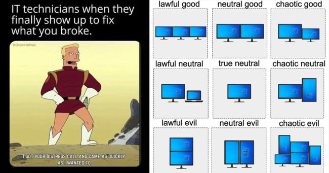 30 Funny IT Memes That'll Make You Laugh, If Not Just Turn Them Off ...