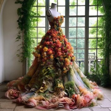 AI Creates Stunning Gowns Inspired By Famous Places In Literature (36 Pics)