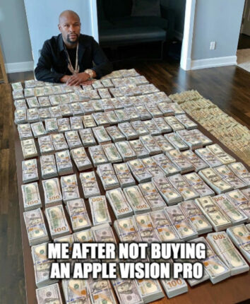 40 Apple Vision Pro VR Headset Memes That Are Almost As Funny As Its ...