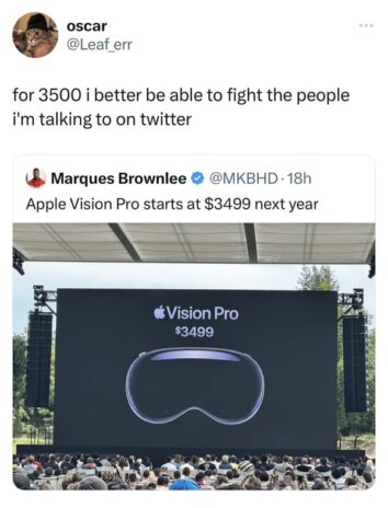 40 Apple Vision Pro VR Headset Memes That Are Almost As Funny As Its ...