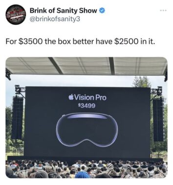 40 Apple Vision Pro VR Headset Memes That Are Almost As Funny As Its ...