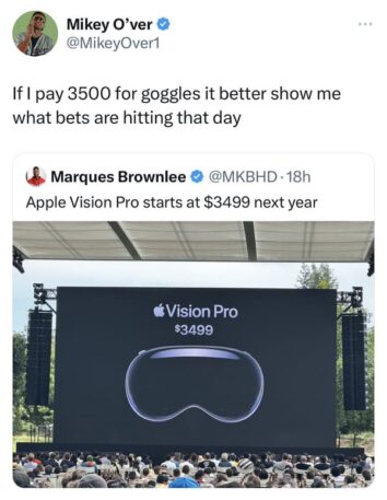 40 Apple Vision Pro VR Headset Memes That Are Almost As Funny As Its ...