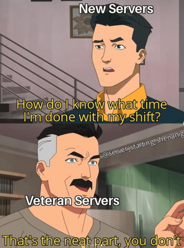 40+ Funny Memes For Struggling Servers, Bartenders, Cooks And Anyone ...