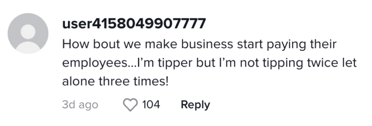 Customer Says This Restaurant Charged Her An Automatic Gratuity On Her ...