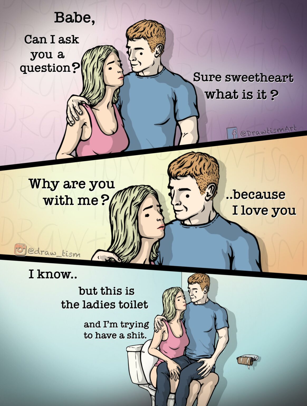 50 Funny, Dark And Slightly Inappropriate Comics By Drawtism