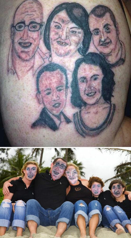 30 Tattoo Fails That Are Even Funnier And More Creepy When Placed Next ...