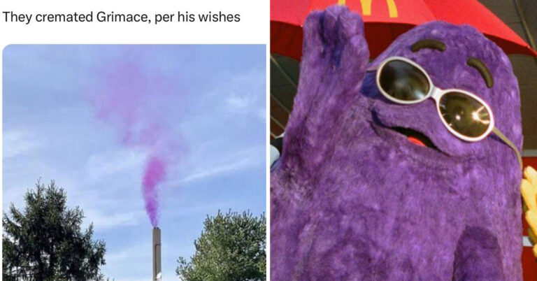 McDonald's Says Grimace's Birthday Month Is Over, But The Funny Grimace ...