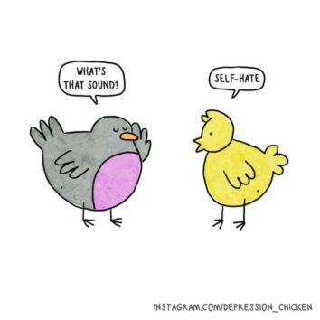 Cartoonist's 'Depression Chicken' Comics Inspire Laughter For Those ...