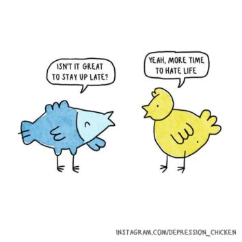 Cartoonist's 'Depression Chicken' Comics Inspire Laughter For Those ...