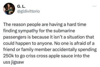 Submarine Vanishes During Titanic Expedition, Definitely "Too Soon ...