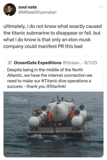 Submarine Vanishes During Titanic Expedition, Definitely "Too Soon ...