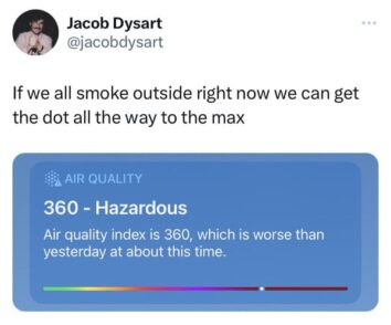 35 Best Memes And Tweets About The Unprecedented Wildfire Smoke ...