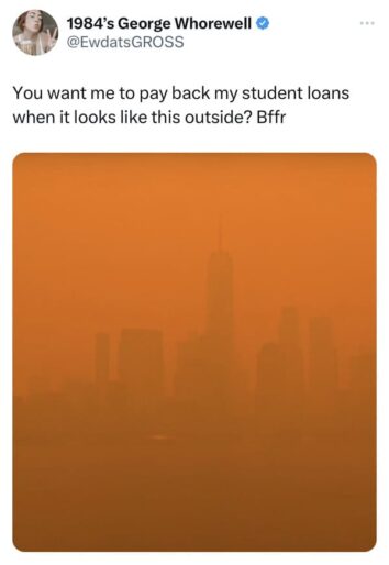 35 Best Memes And Tweets About The Unprecedented Wildfire Smoke ...