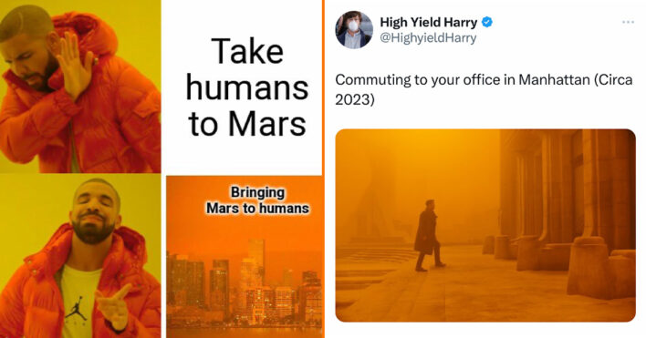 35 Best Memes And Tweets About The Unprecedented Wildfire Smoke ...