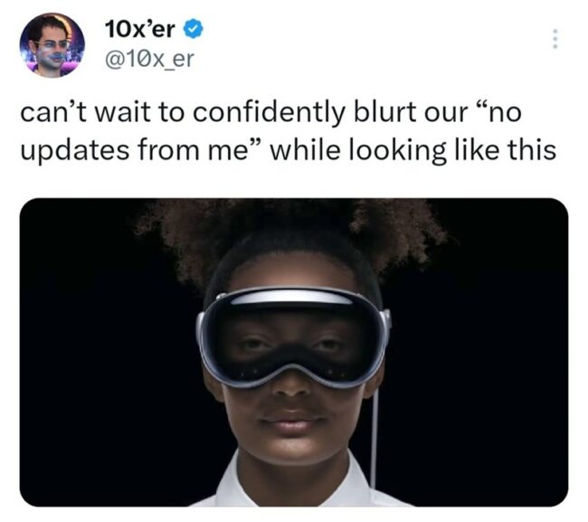 40 Apple Vision Pro VR Headset Memes That Are Almost As Funny As Its ...