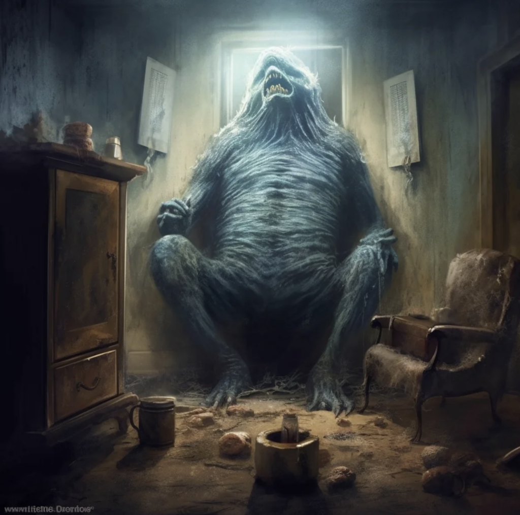 Midjourney AI Illustrates Psychological Problems And Disorders As Monsters