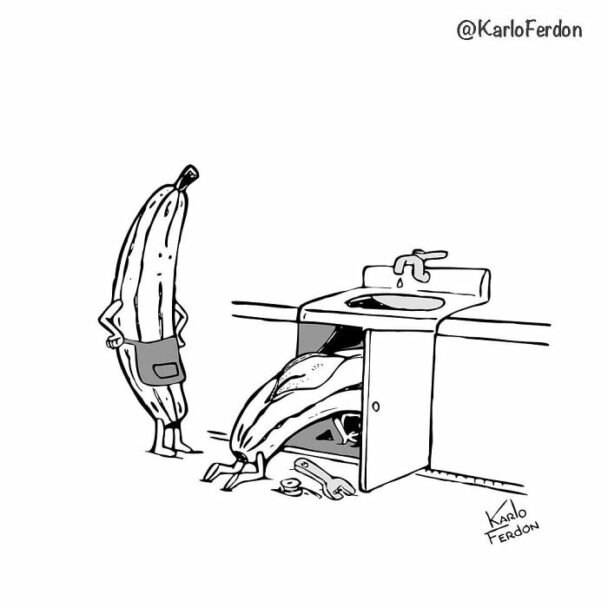 45+ Absurd Minimalist Comics Without Any Words By Humor Artist Karlo Ferdon