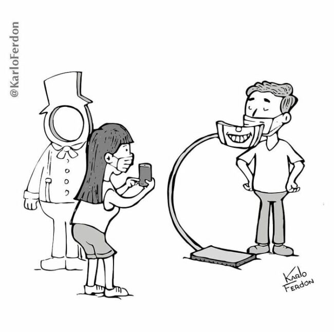 45+ Absurd Minimalist Comics Without Any Words By Humor Artist Karlo Ferdon