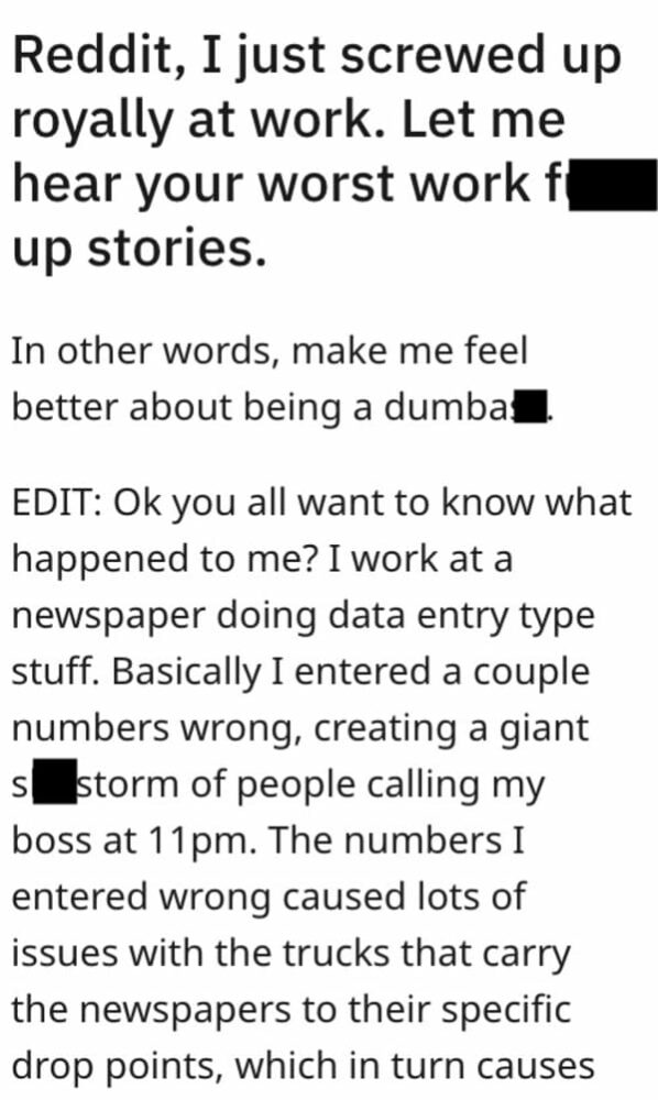 Hilarious Thread Reveals Funny Work Fails Shared By Employees (30+ Pics)