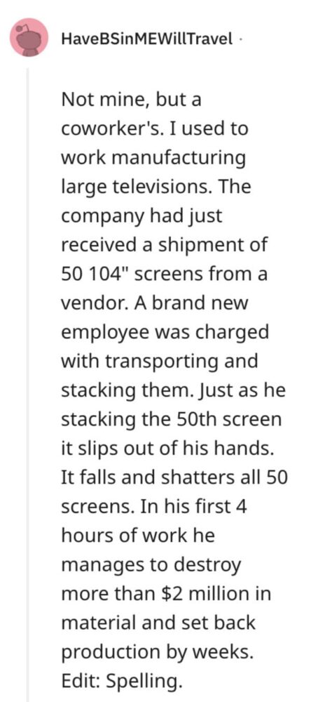 Hilarious Thread Reveals Funny Work Fails Shared By Employees (30+ Pics)