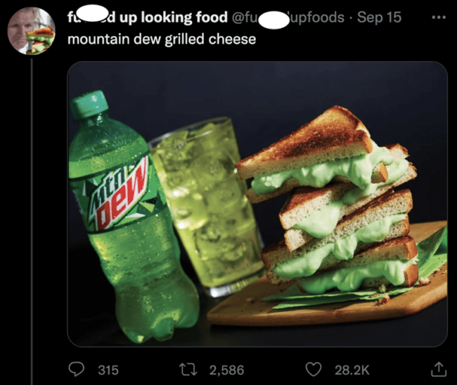 40 Cursed Food Memes And Pics Only People With Strong Stomachs Will ...