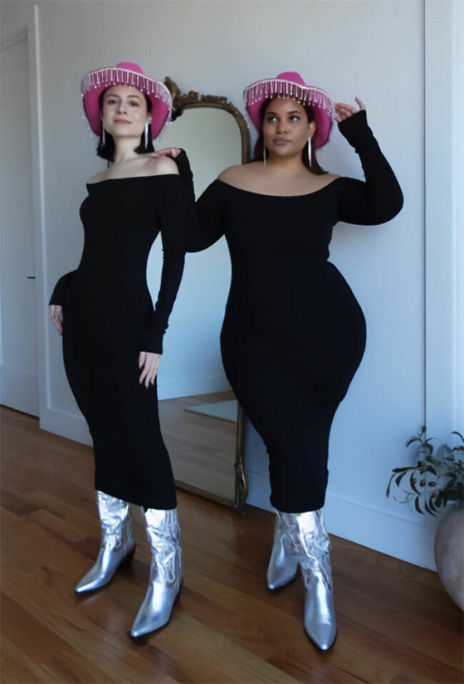 Two Friends Wear The Same Outfits In Stunning Photo Series To Show How ...